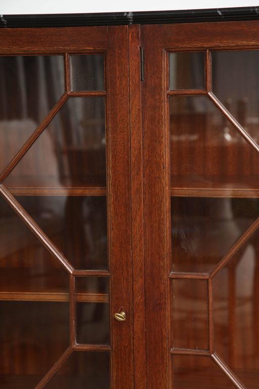English Mahogany Bookcase at 1stDibs