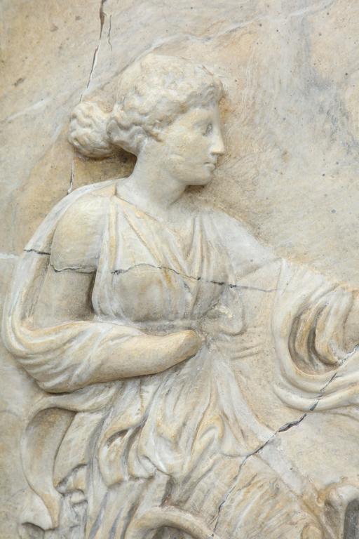 Neoclassical Plaster Panel For Sale at 1stDibs