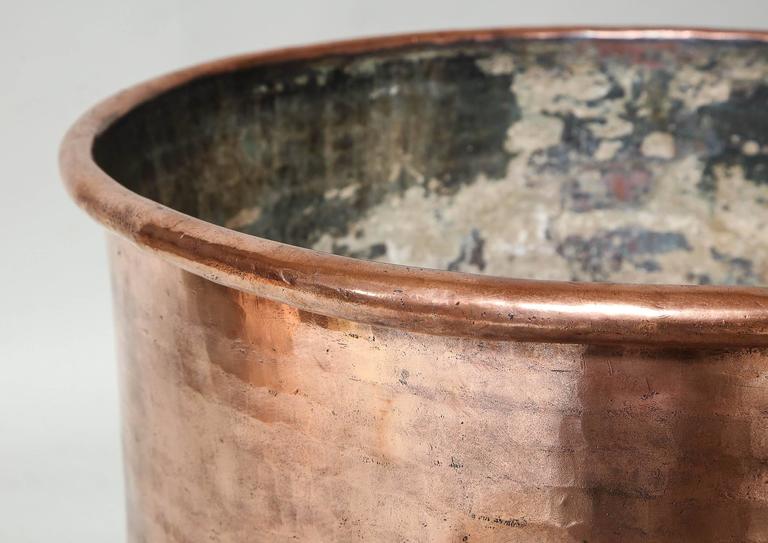 Very Fine English Copper Log Bin at 1stDibs | copper log holder