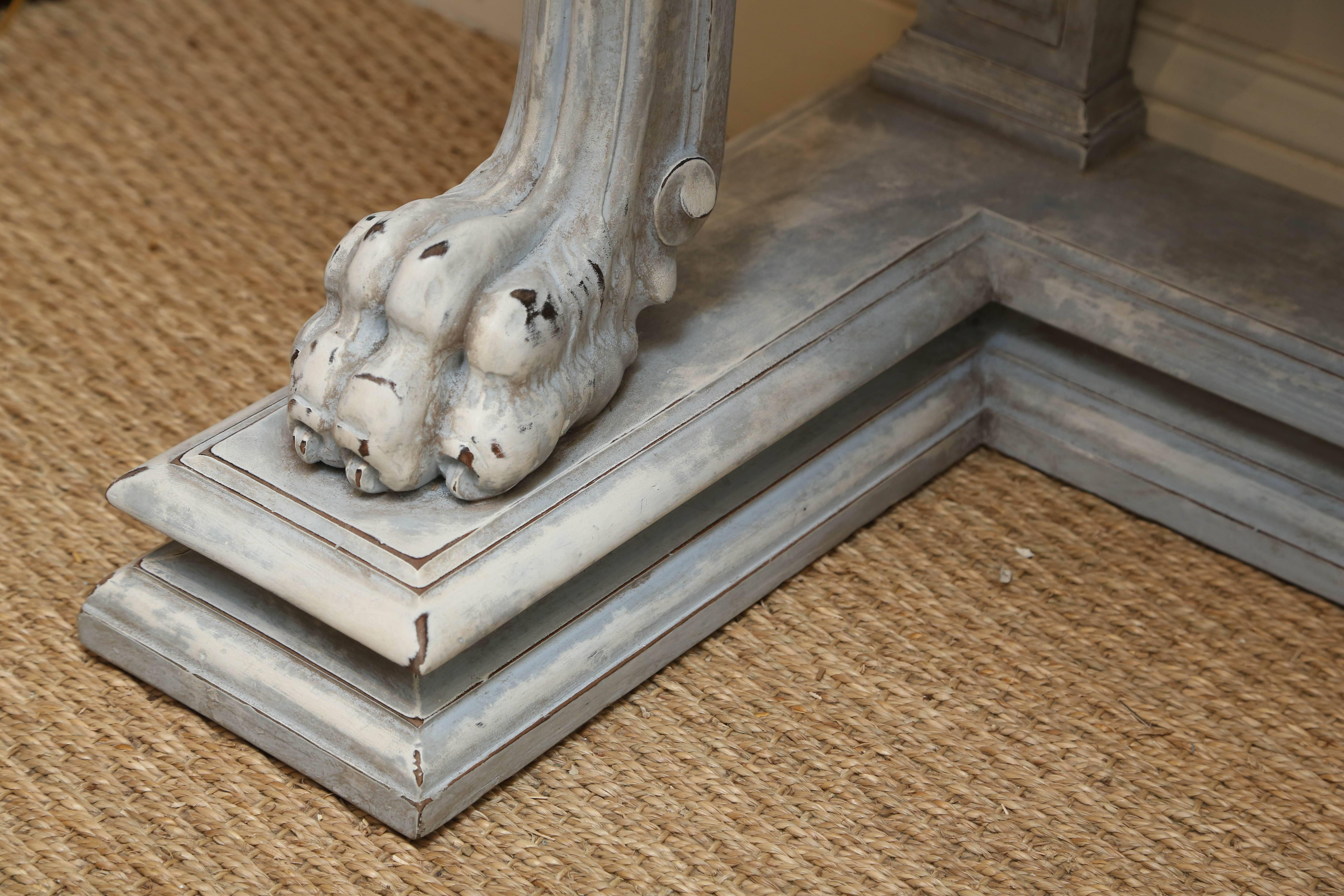 Painted Regency-Form Console Table at 1stDibs