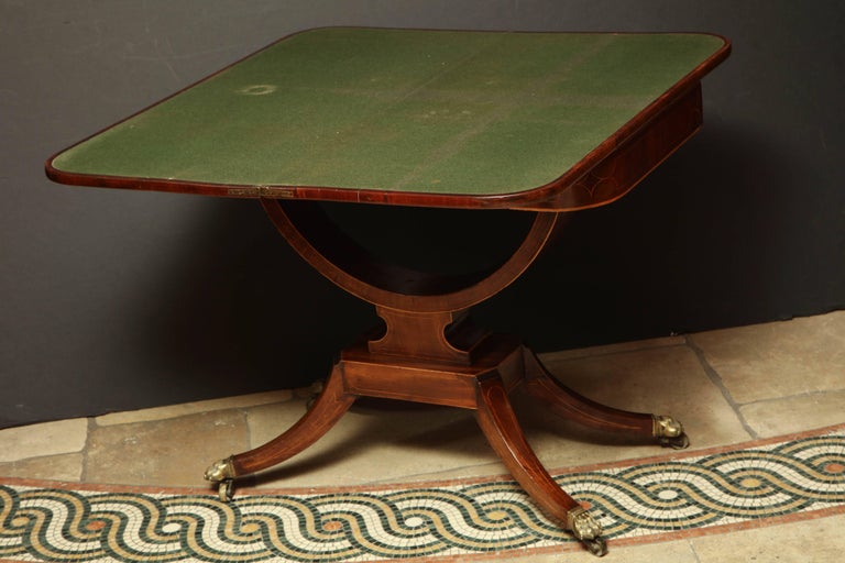Pair of Regency Card Tables at 1stDibs