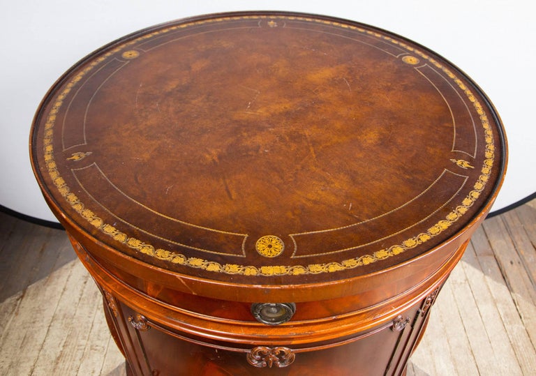 Revolving Bar Cabinet Table For Sale at 1stDibs
