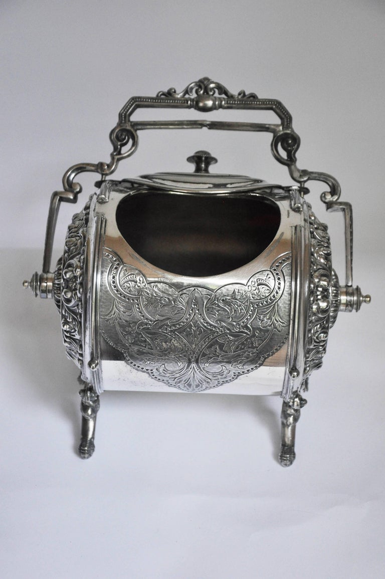 Silver Bun Warmer For Sale at 1stDibs