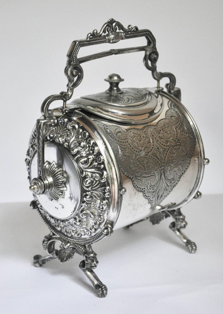 Silver Bun Warmer For Sale at 1stDibs