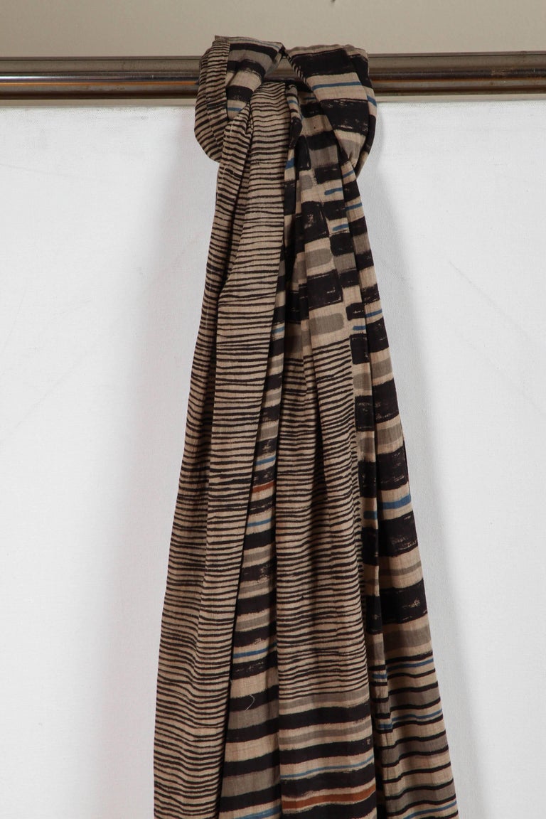 Indian Natural Dye Shawl Ajit Kumar Das For Sale at 1stDibs