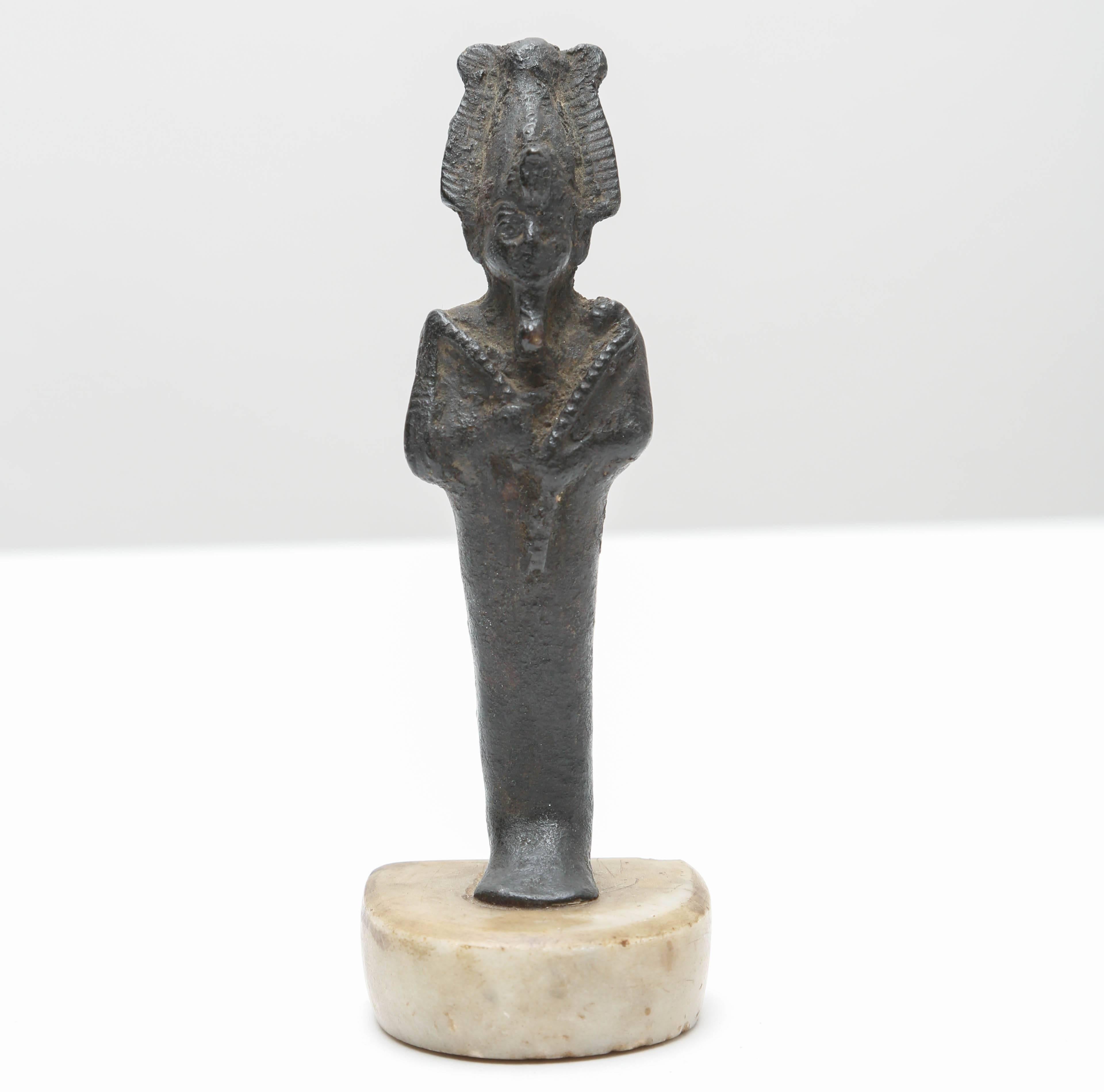 Bronze Figure of Osiris, Egyptian, Late Period 20th-22nd Dynasty, 30 BC ...