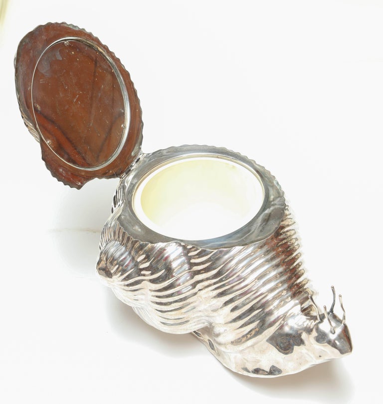 Whimsical Midcentury Snail Ice Bucket at 1stDibs