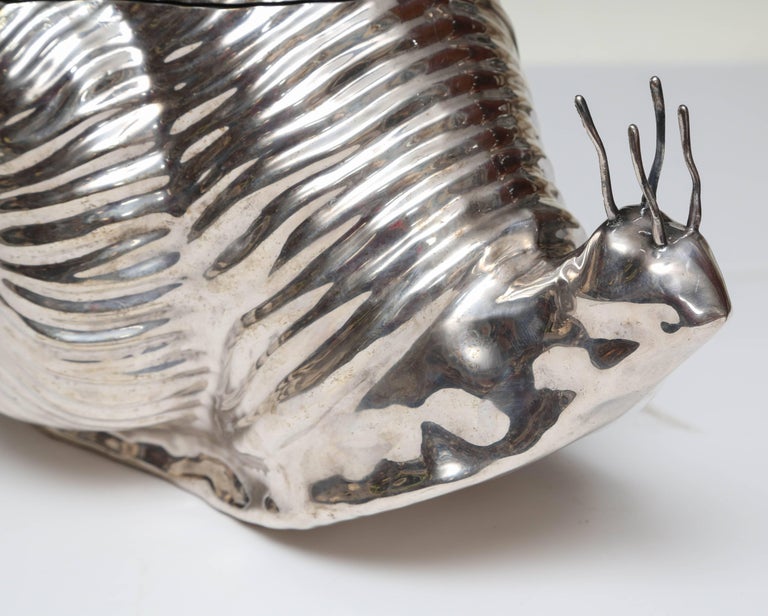 Whimsical Midcentury Snail Ice Bucket at 1stDibs