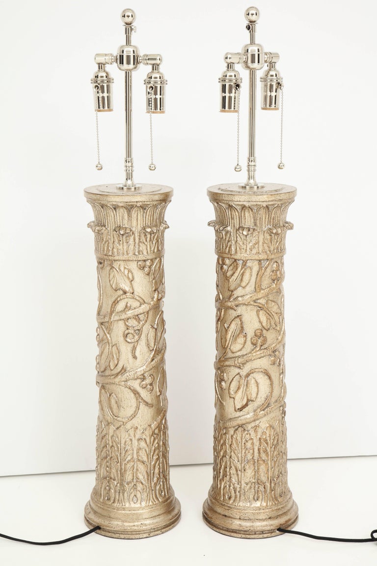 Pair of James Mont Lamps For Sale at 1stDibs