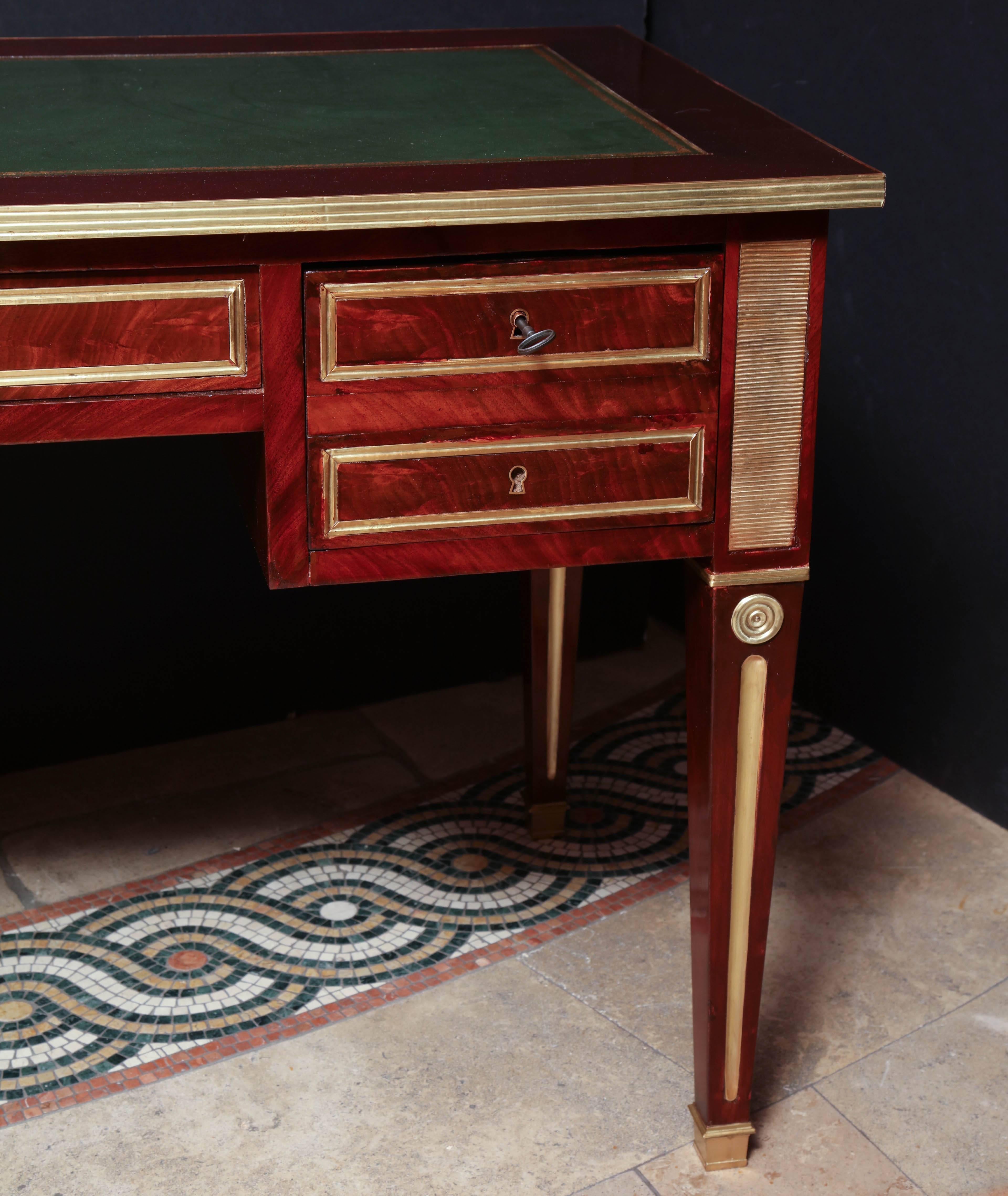 Russian Empire Leather Top Desk at 1stDibs | russian desk