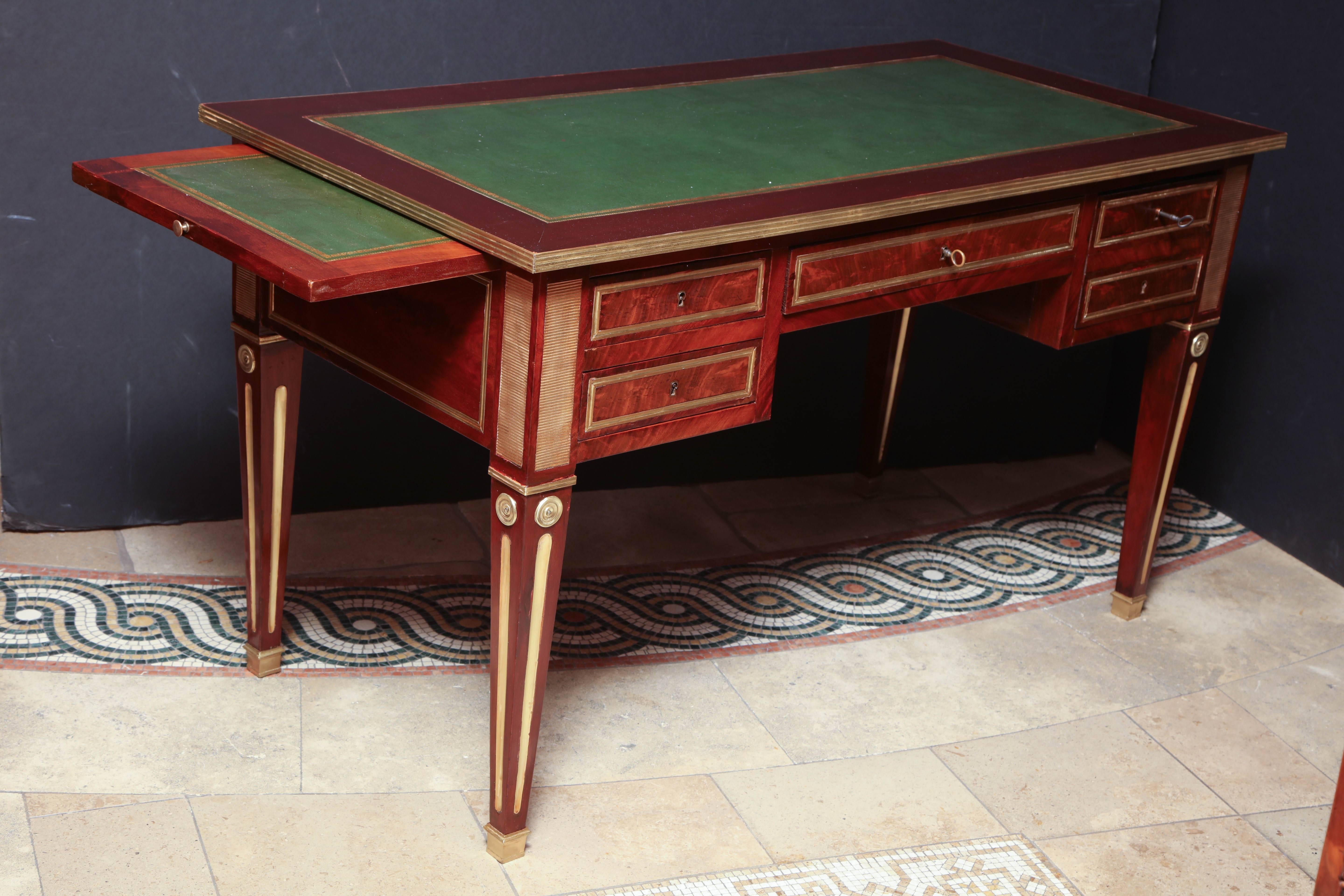 Russian Empire Leather Top Desk at 1stDibs | russian desk