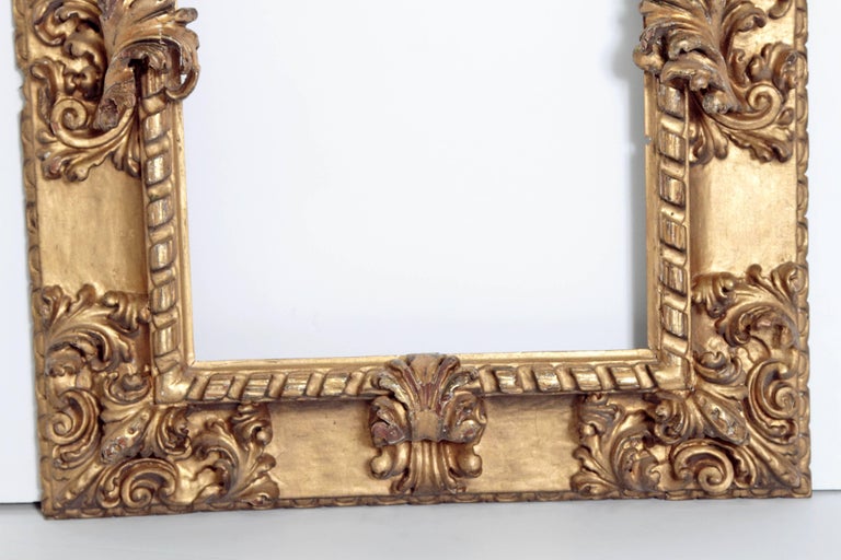 Rare 17th Century Giltwood Italian Picture Frame at 1stDibs