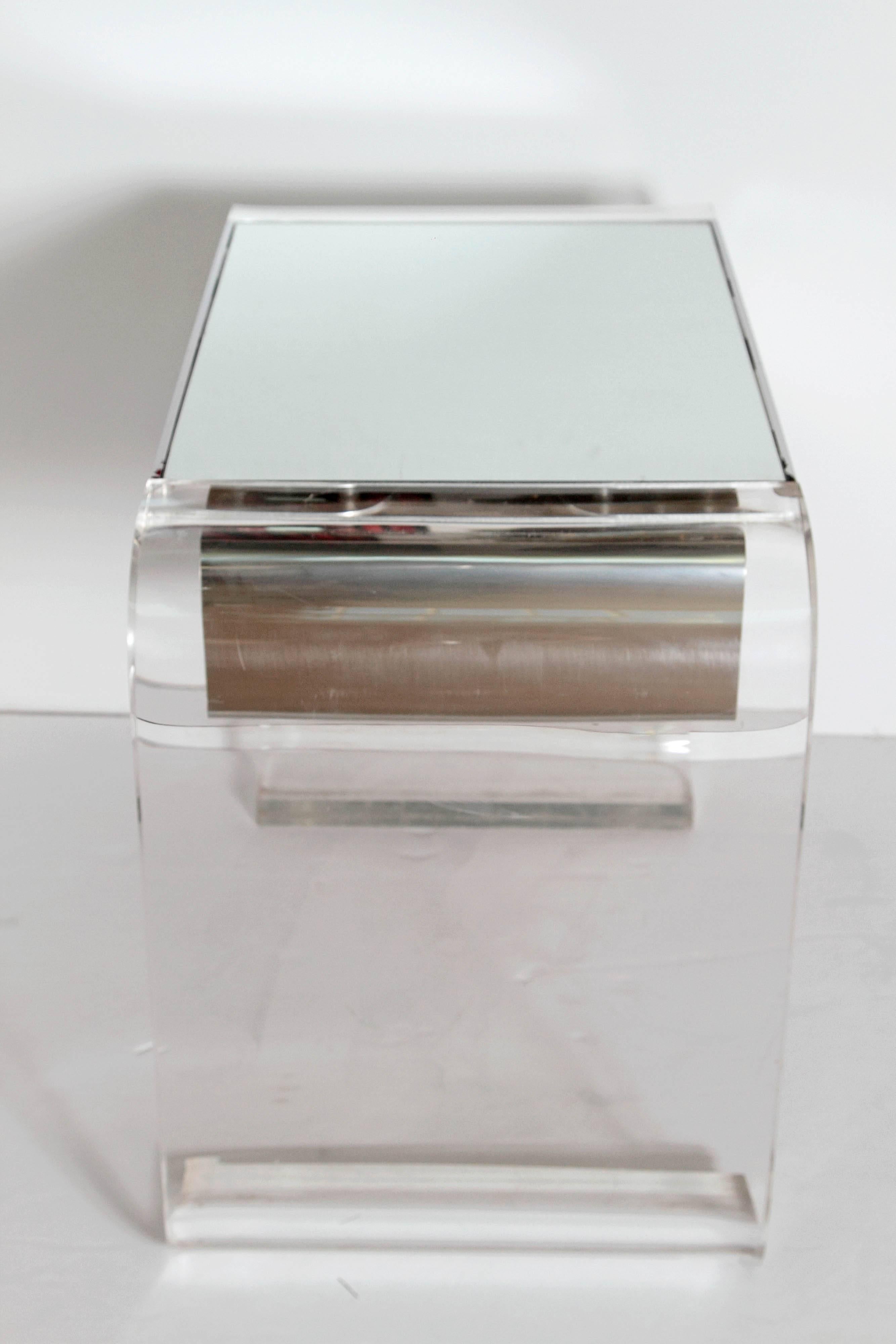 Custom Lion in Frost Dressing Table or Small Desk at 1stDibs