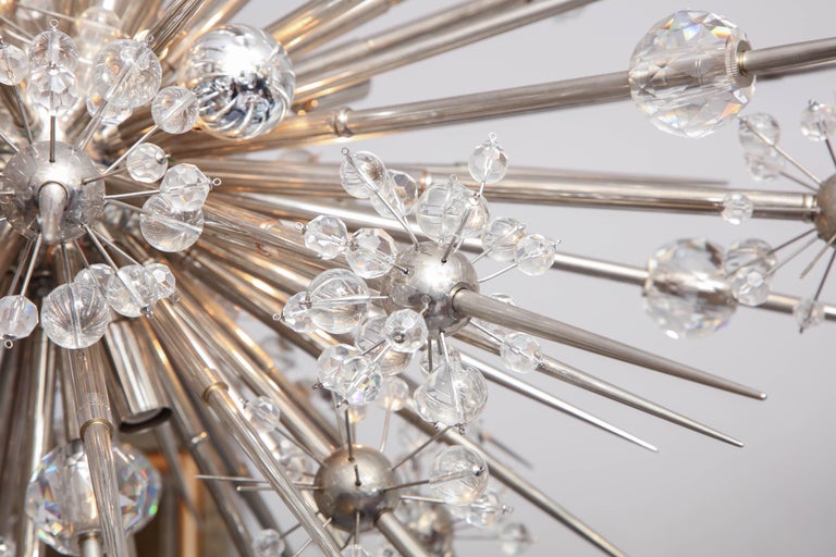 Custom Austrian Crystal Spiked Sputnik Chandelier For Sale at 1stDibs ...