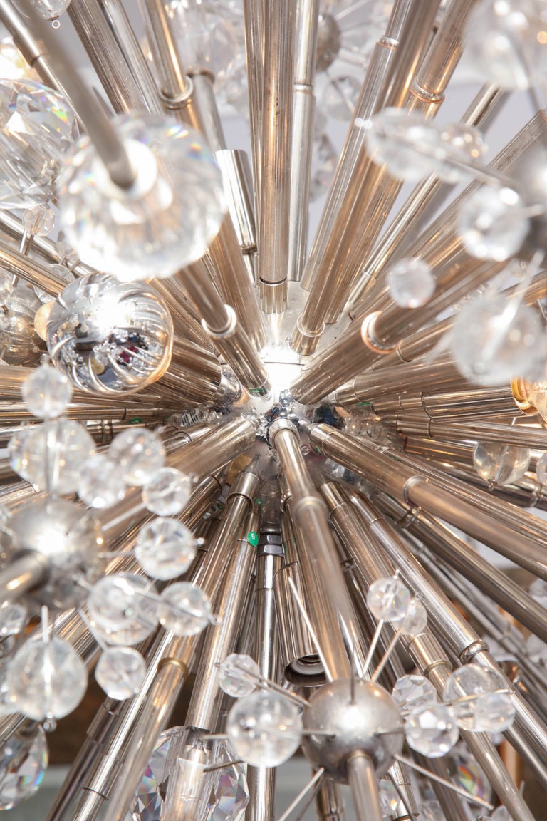 Custom Austrian Crystal Spiked Sputnik Chandelier For Sale at 1stDibs ...