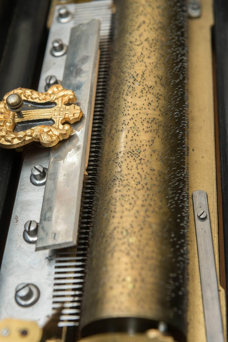 Antique Swiss Music Box at 1stDibs