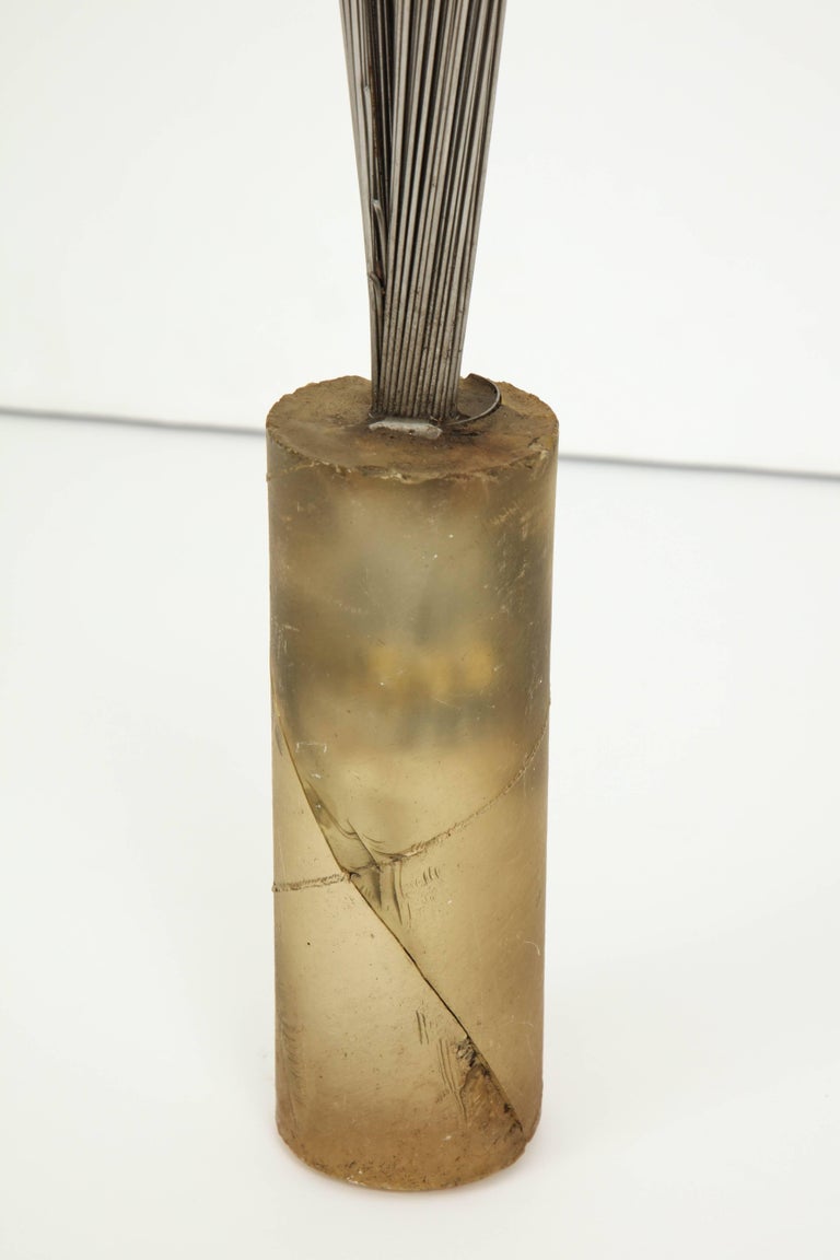 Resin and Steel Rods Kinetic Sculpture at 1stDibs