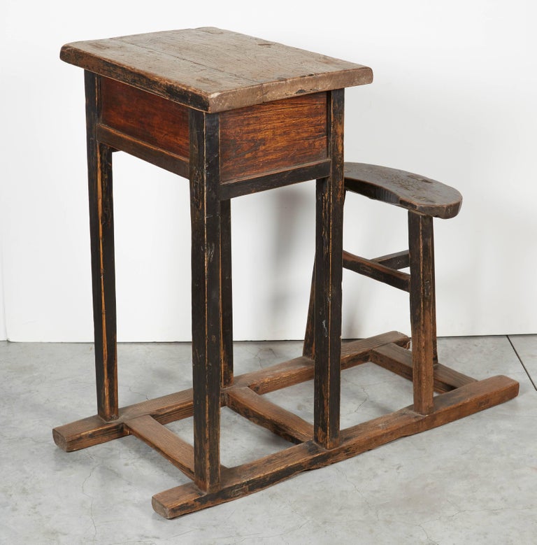 Antique Chinese School Desk For Sale at 1stDibs
