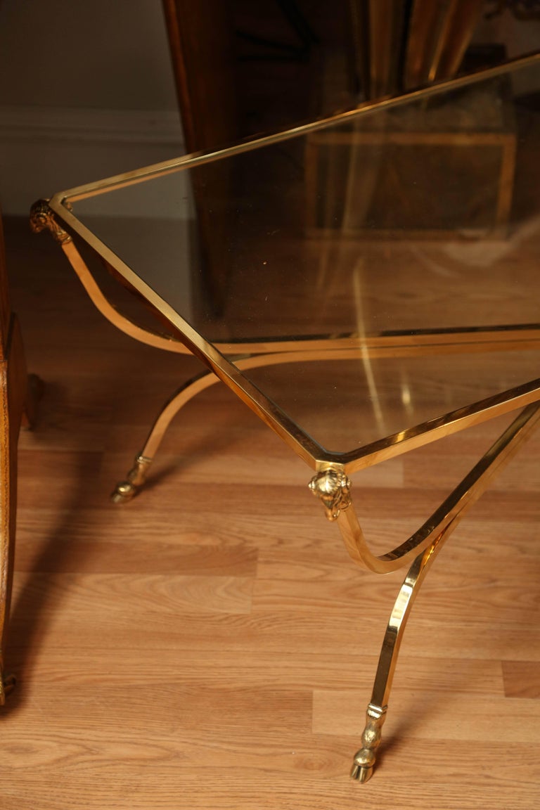 Ram's Head Cocktail Table by Maison Jansen at 1stDibs