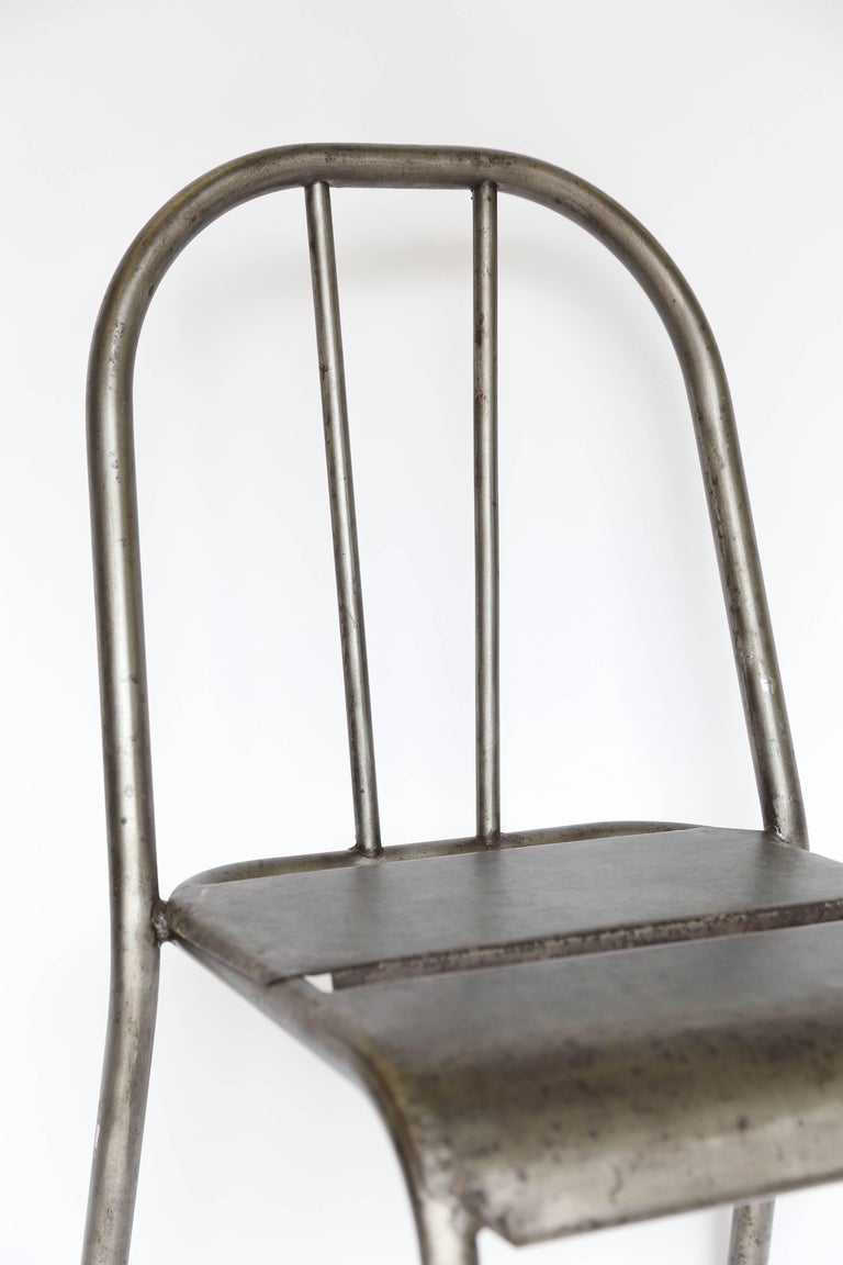 Vintage Metal Chair at 1stDibs