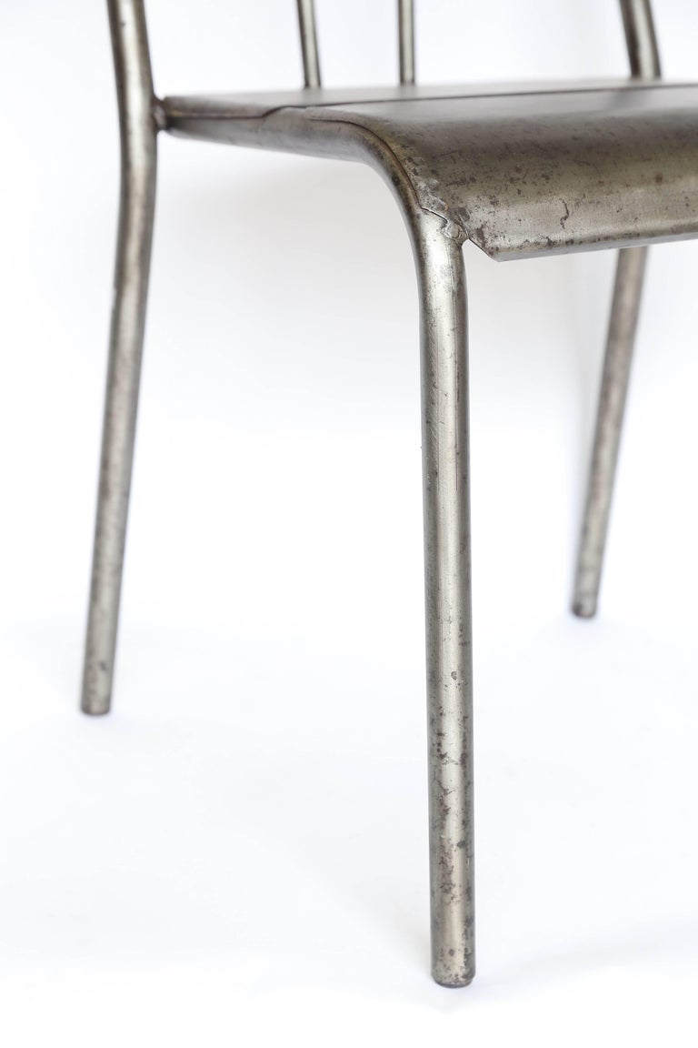 Vintage Metal Chair at 1stDibs