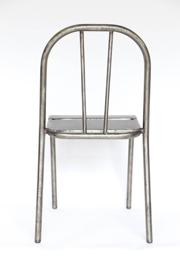 Vintage Metal Chair at 1stDibs