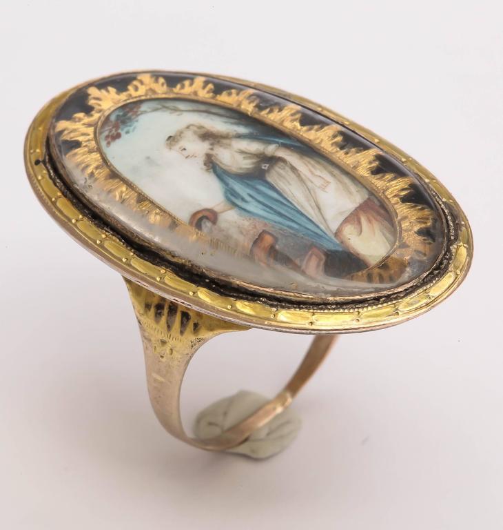 Georgian Mourning Ring at 1stDibs