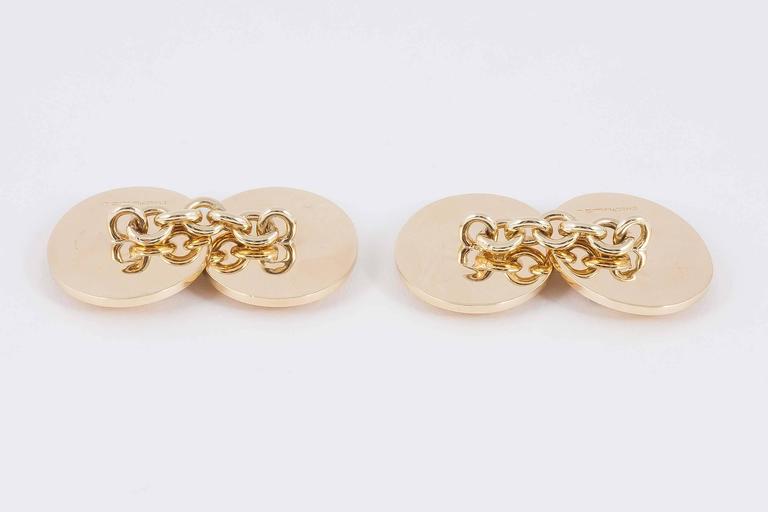 New Porsche Emblem Cufflinks in Heavy Quality 18 Carat Gold, English ...