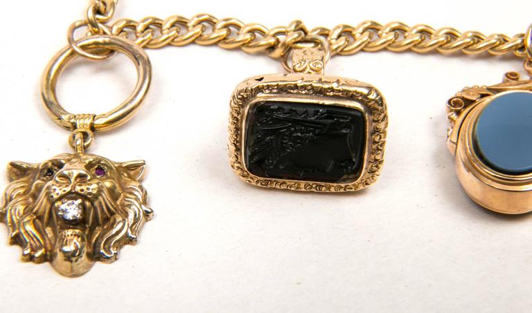 Victorian Charm Necklace at 1stDibs | victorian charms