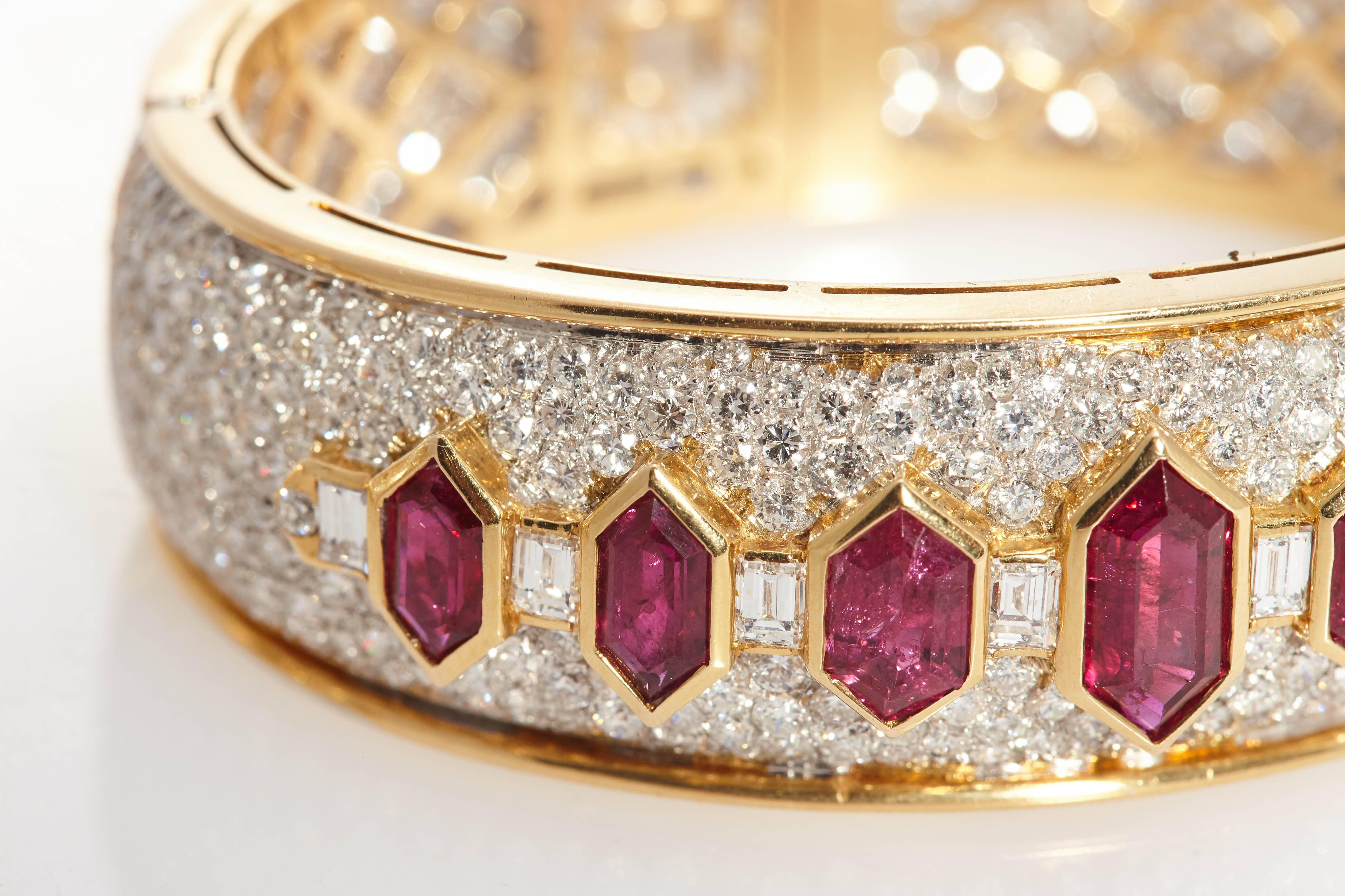 Ruby and Diamond Set For Sale at 1stDibs