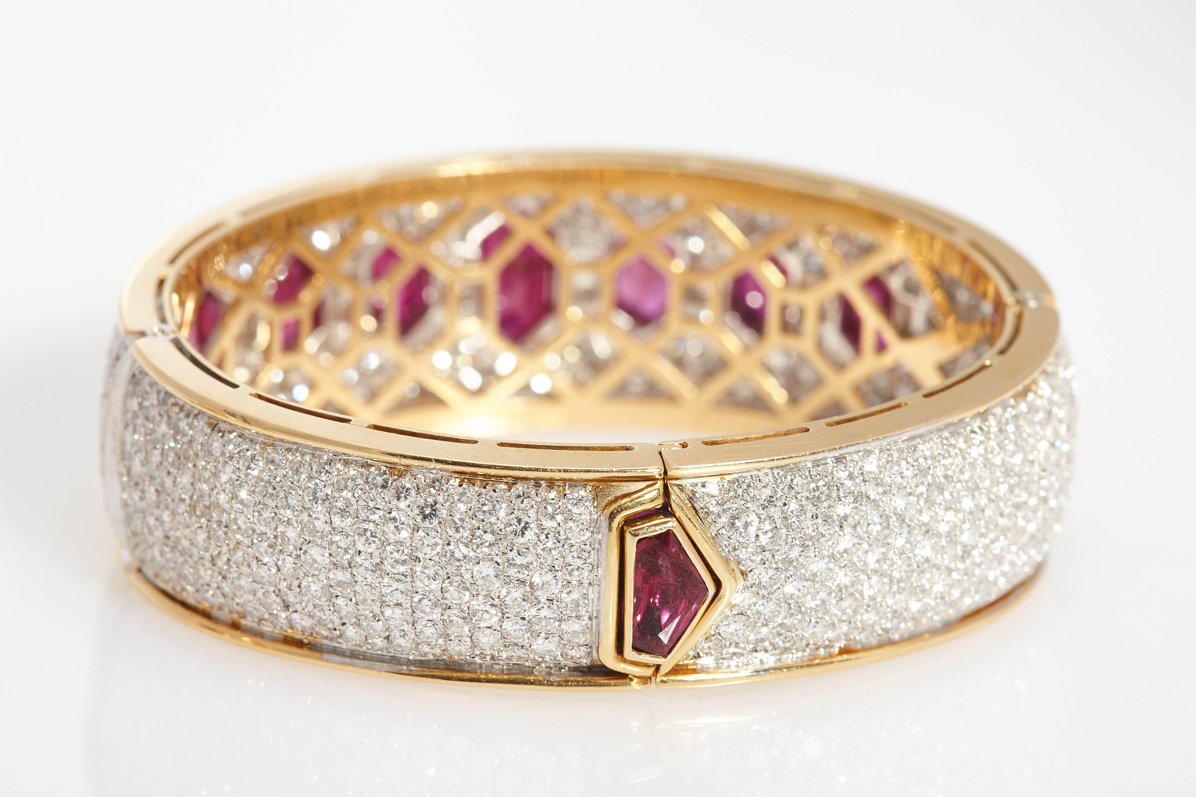 Ruby and Diamond Set For Sale at 1stDibs