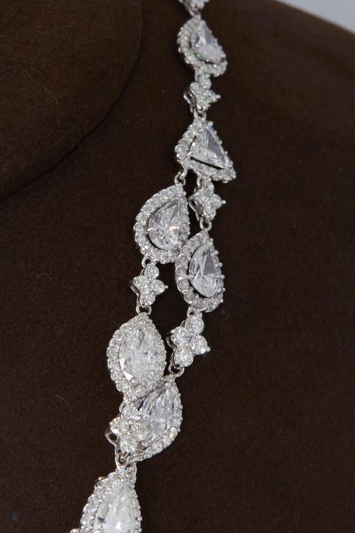 Two Row Multi Shape Diamond Necklace For Sale at 1stDibs | multiple ...