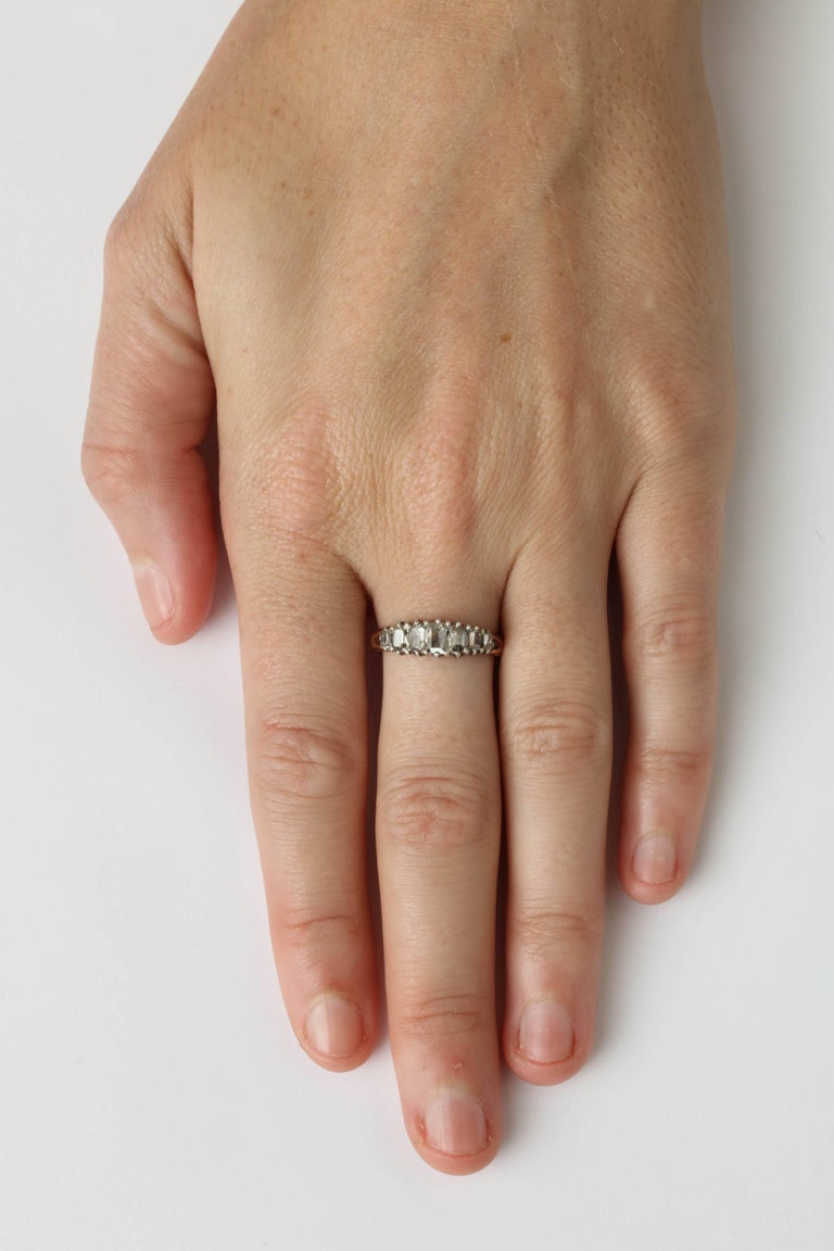 Georgian Table Cut Diamond Ring at 1stDibs | table cut ring, table cut ...
