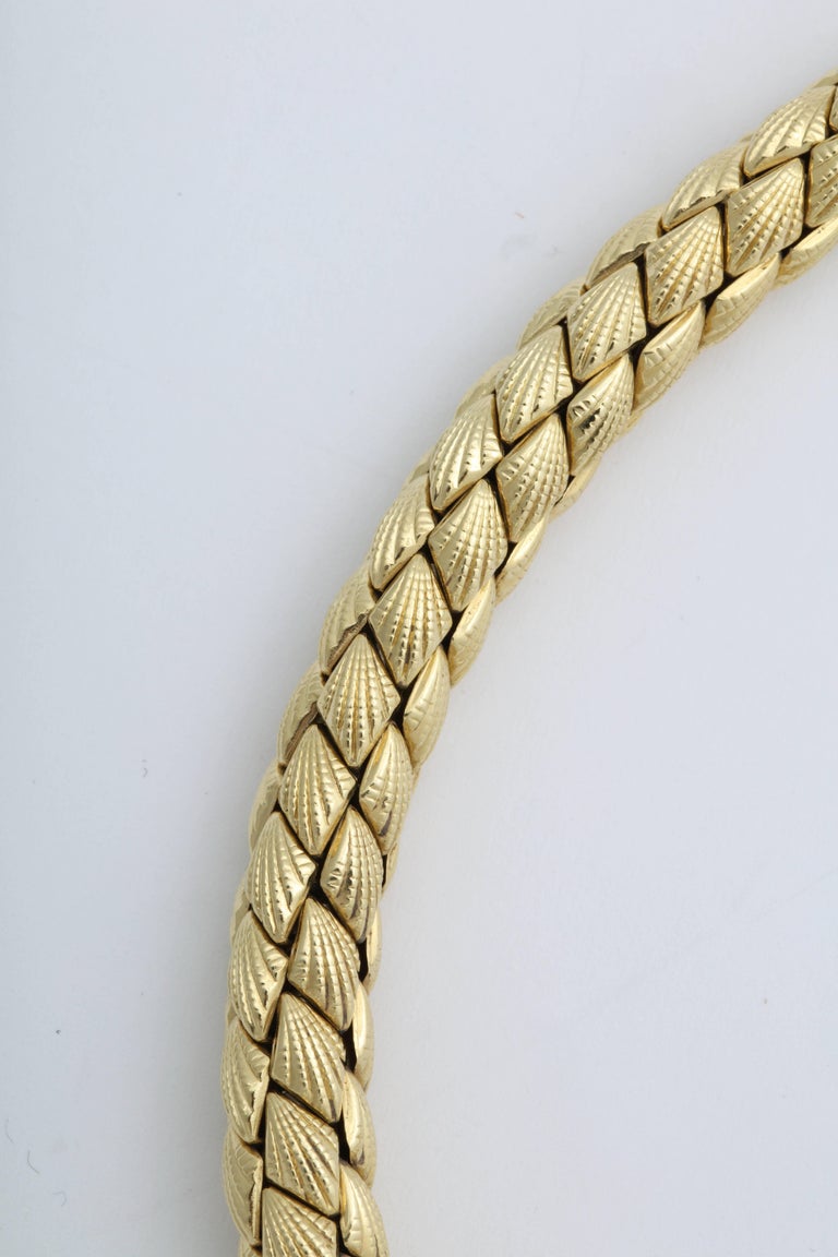 Woven Chimento Necklace at 1stDibs
