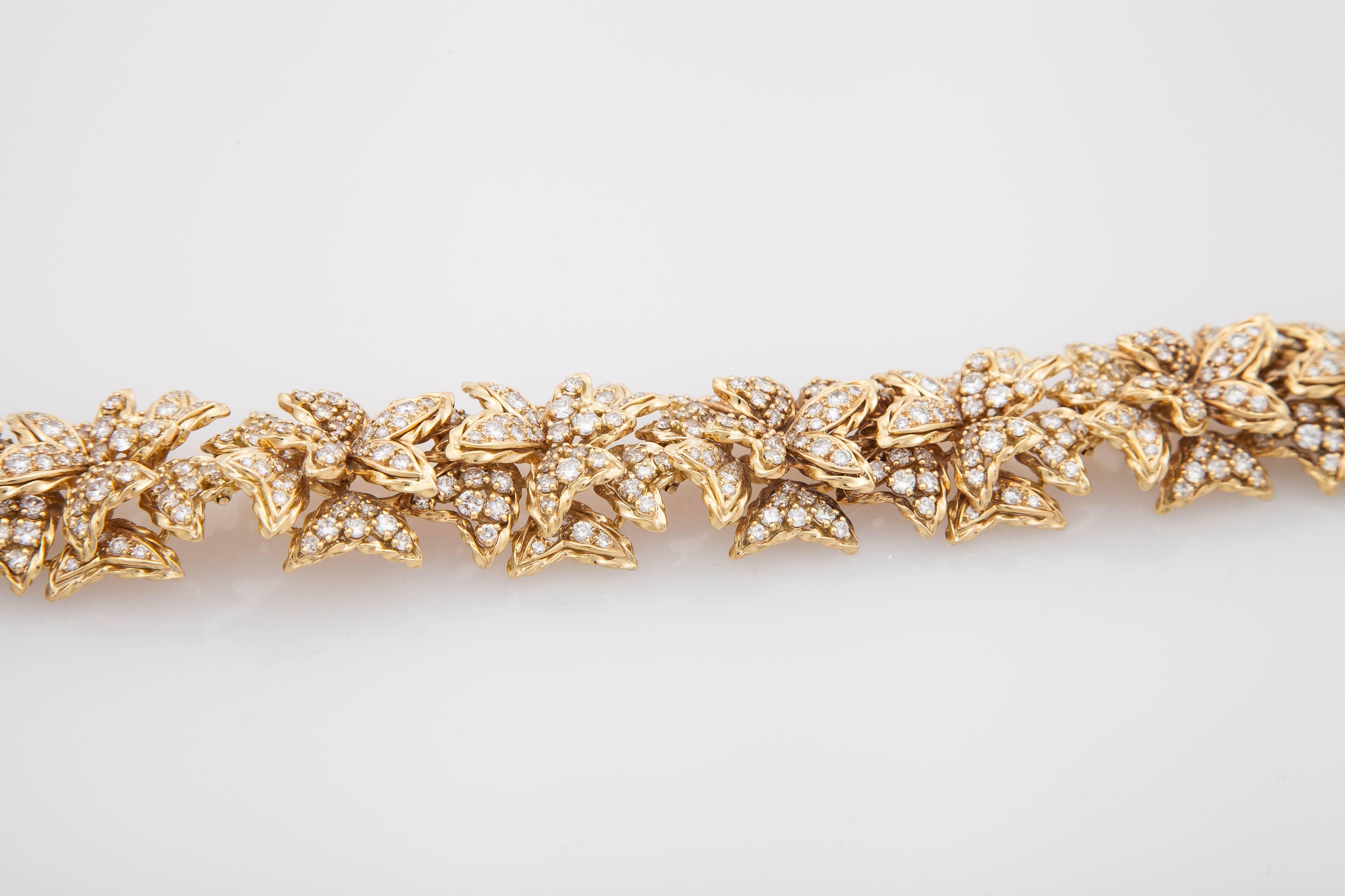 Glorious Hammerman Brothers Diamond Bracelet For Sale at 1stDibs ...