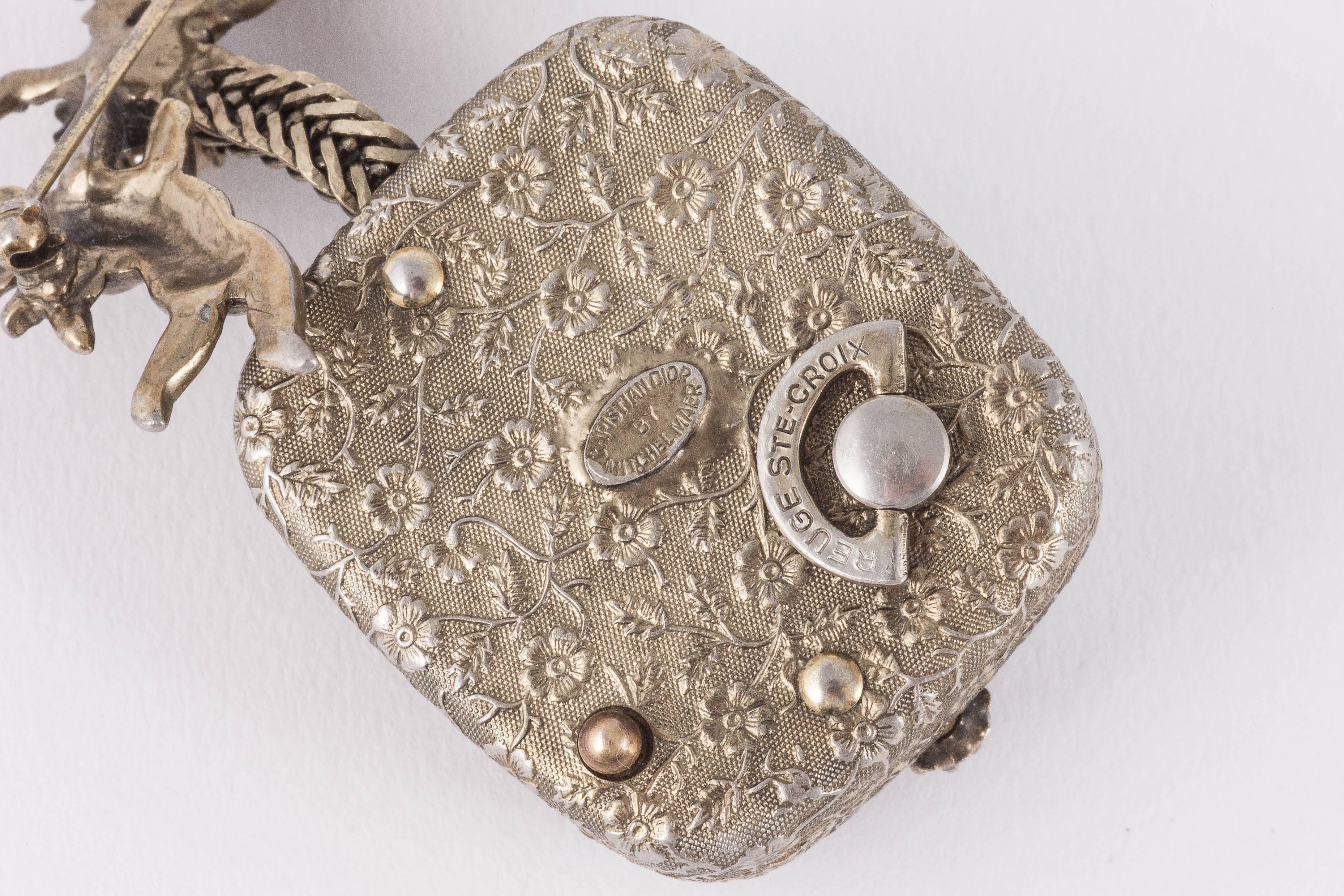 Christian Dior very rare "Musical Box" brooch For Sale at 1stDibs ...