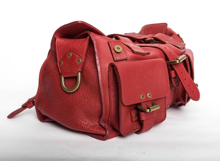 Mulberry Red Leather Roxanne For Sale at 1stDibs | mulberry roxanne ...