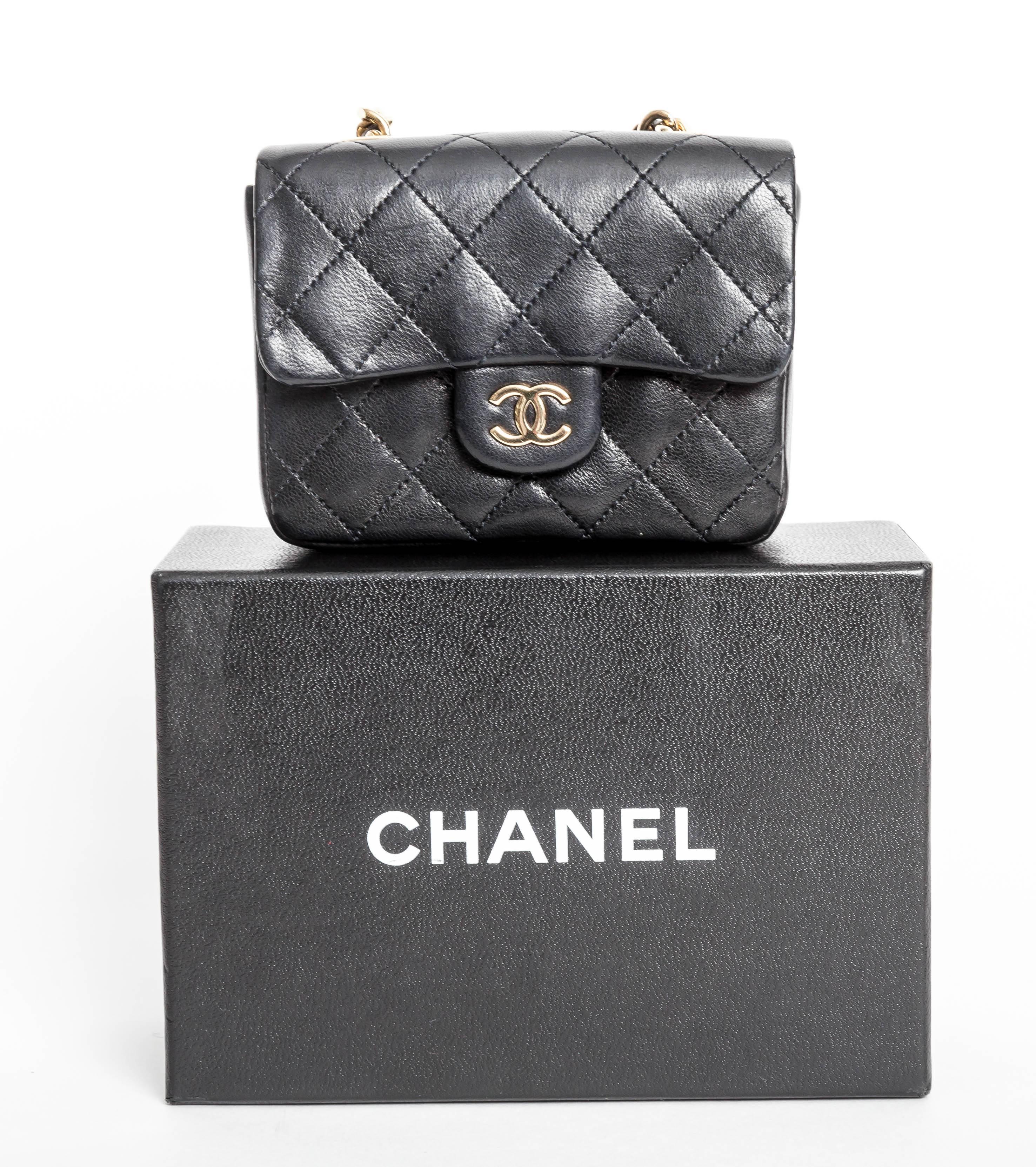 Chanel Vintage Micro Mini Classic Bag Charm at 1stDibs | chanel micro ...