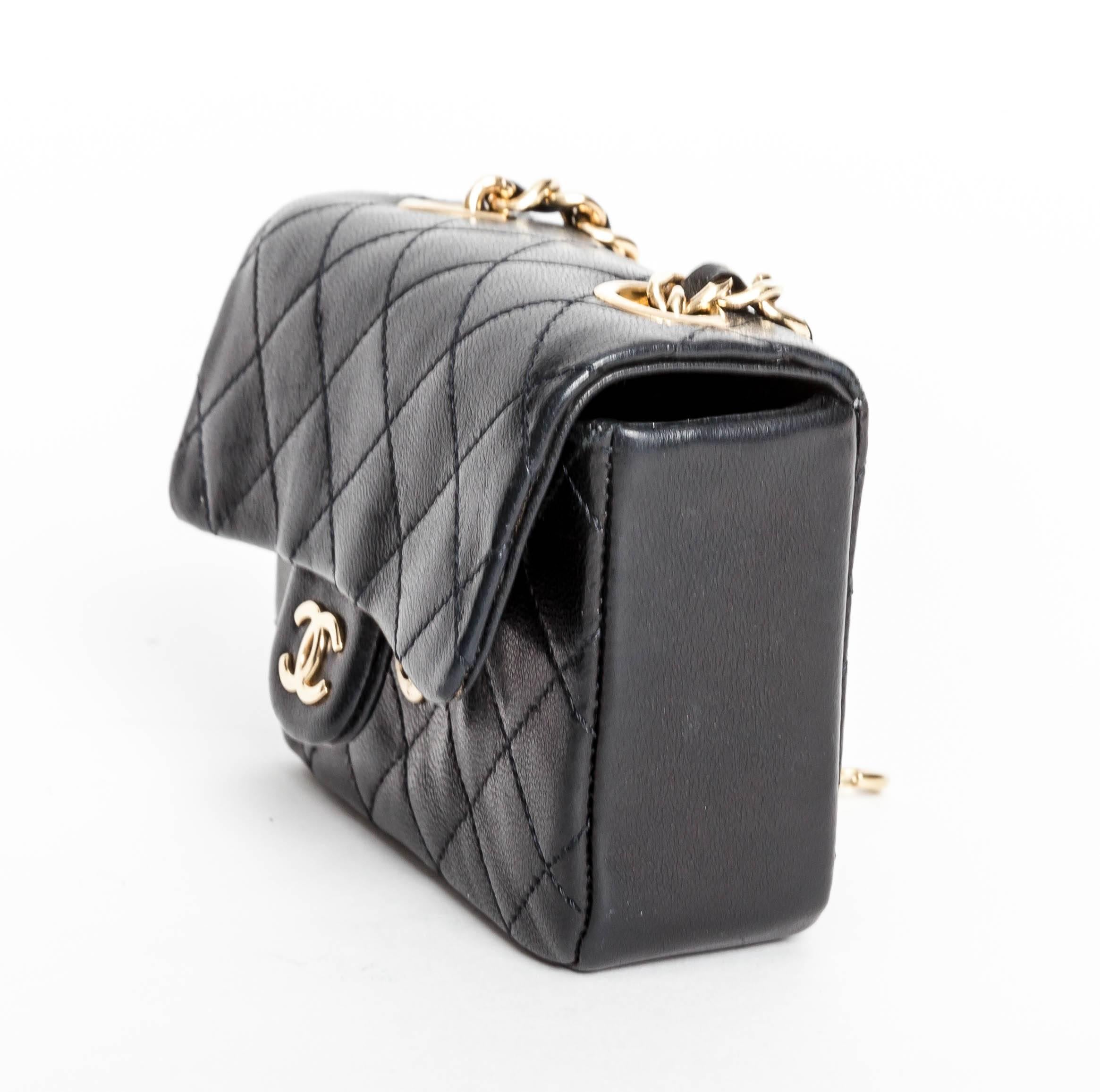 Chanel Vintage Micro Mini Classic Bag Charm at 1stDibs | chanel micro ...