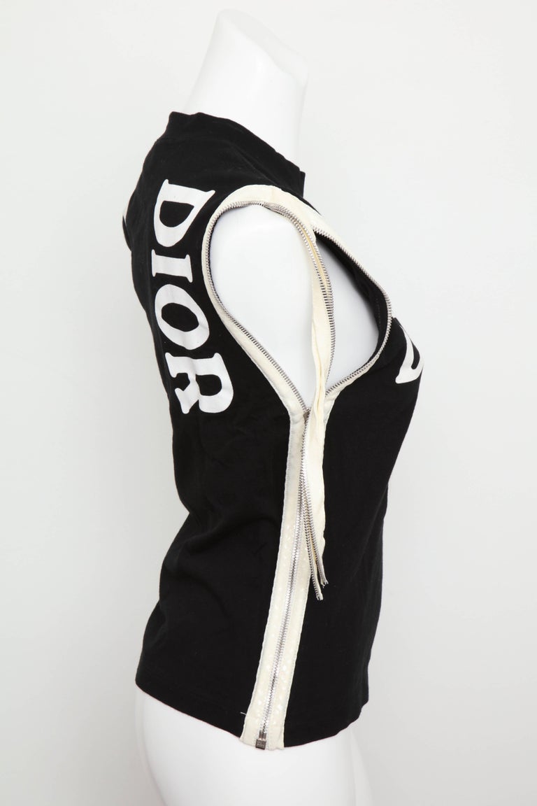 John Galliano for Christian Dior "J'ADORE DIOR" Tank Top T-Shirt at ...