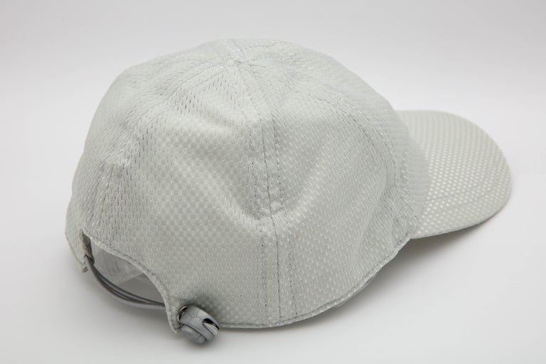 Chanel Sport Rare Gray Cap with CC Logo For Sale at 1stDibs | chanel ...
