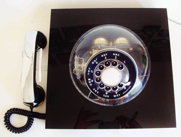 Scarce American Space Age Teledome Desk Telephone by Teleconcepts at ...