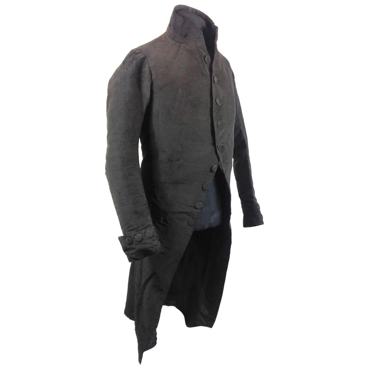 A Very Fine and Rare Gentleman's Frock Coat of Bombazine circa 1790 at ...