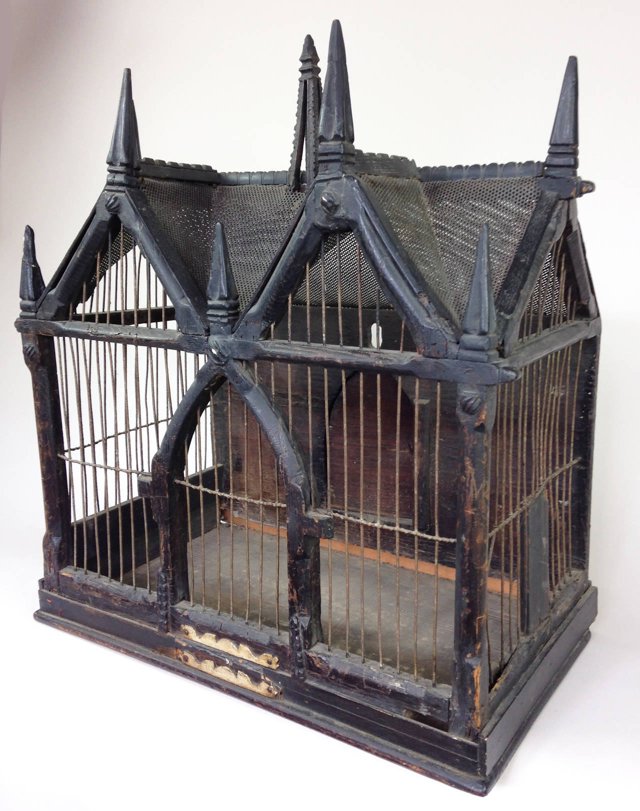 19th Century Victorian Song Bird Cage in a Gothic Style at 1stDibs ...