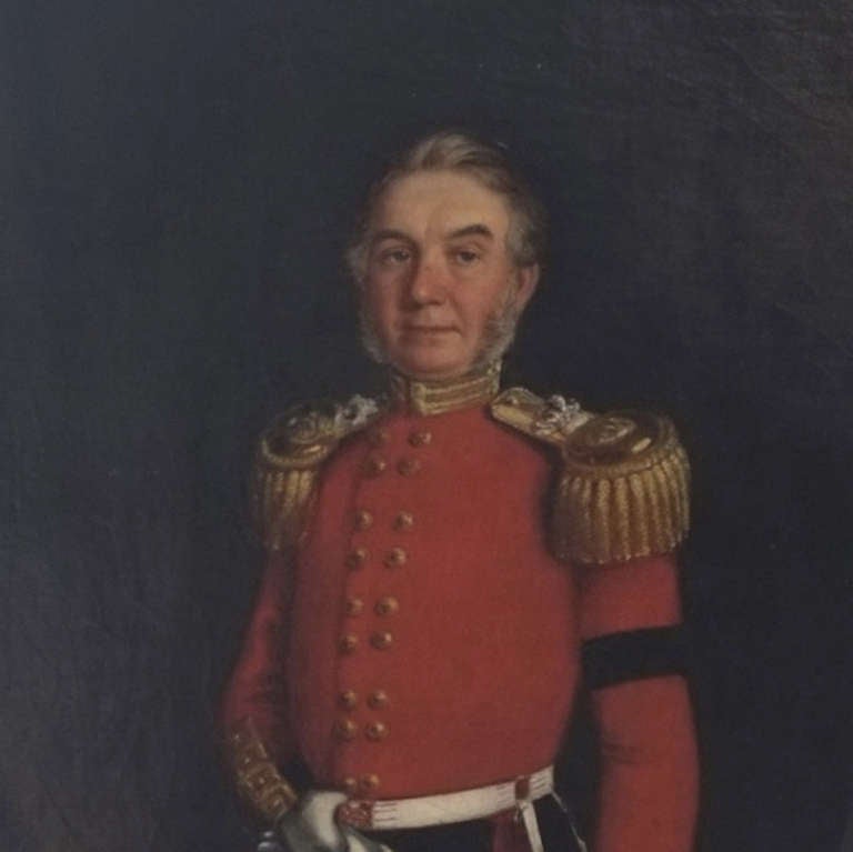 Portrait of the Lt Col of the 50th Regiment of Foot at 1stDibs
