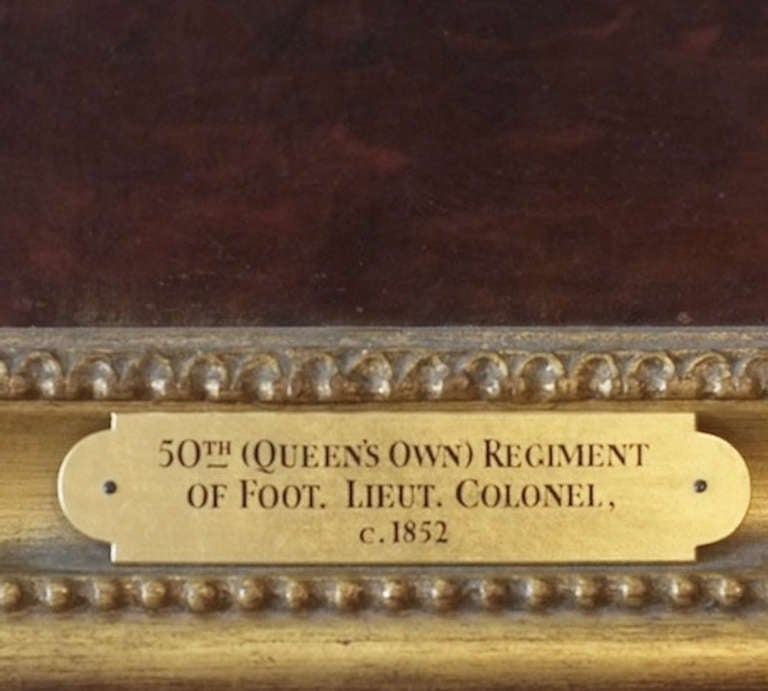 Portrait of the Lt Col of the 50th Regiment of Foot at 1stDibs