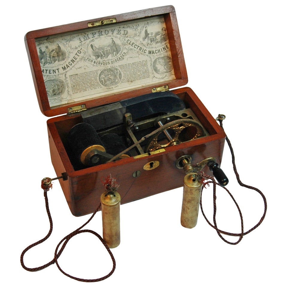 Victorian 'Improved Patent Magneto-Electric Machine' at 1stDibs
