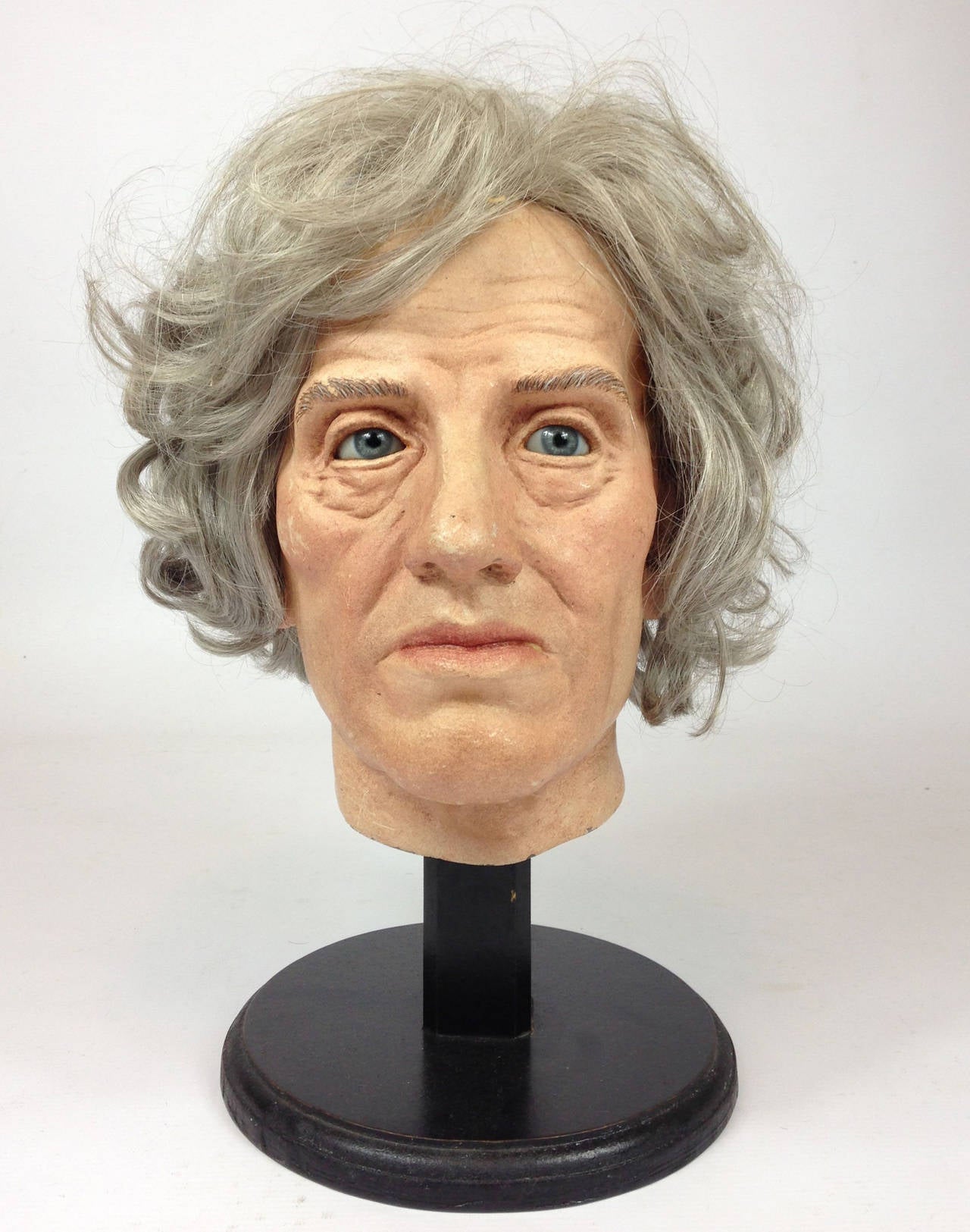 Ex-Museum Exhibit Wax Work Style Mannequin Head at 1stDibs | ex mannequin