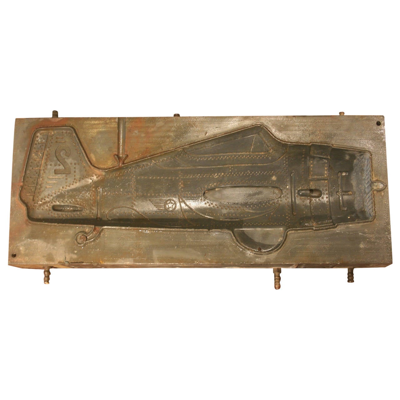 Great WWII Airplane Mold at 1stDibs