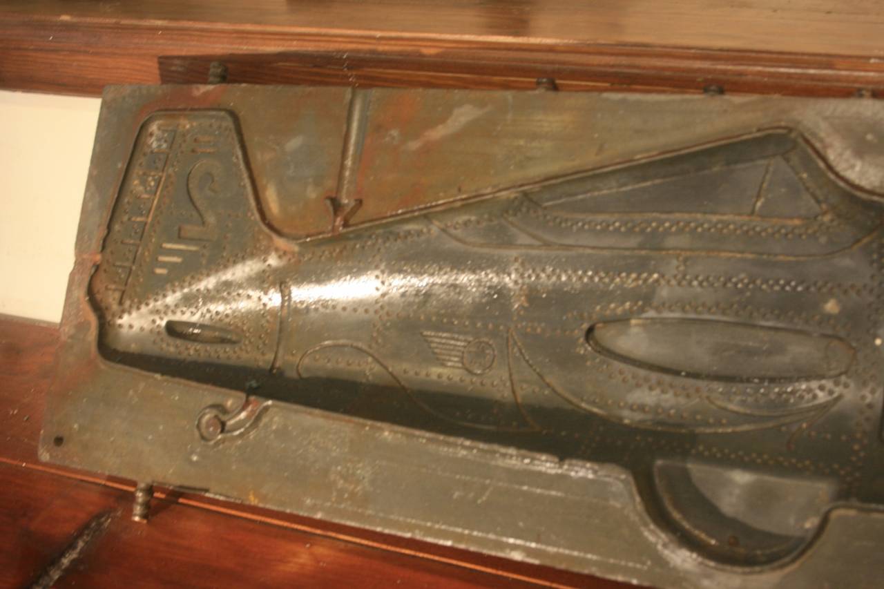 Great WWII Airplane Mold at 1stDibs